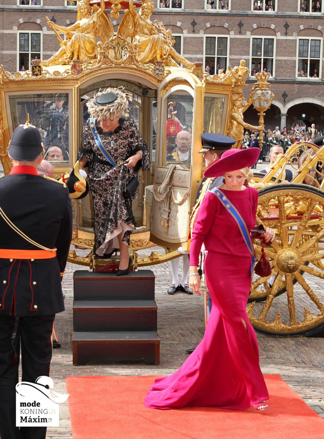 Deze avondjurken kocht Máxima bij Natan - deel 2 - Modekoningin Máxima