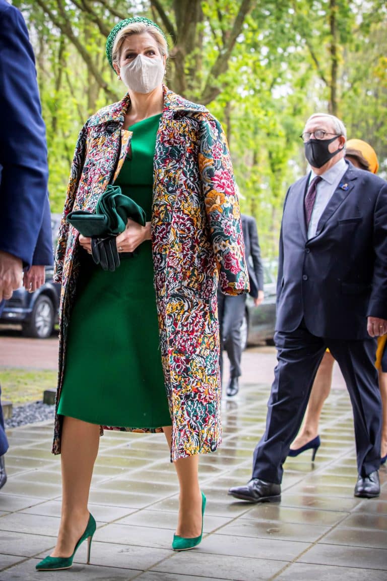 Love it or leave it: Máxima's groene jurk van Oscar de la Renta ...
