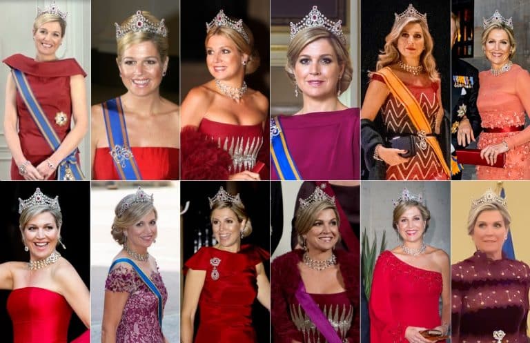 Máxima schittert in nieuwe galajurk tijdens Grieks staatsbanket ...