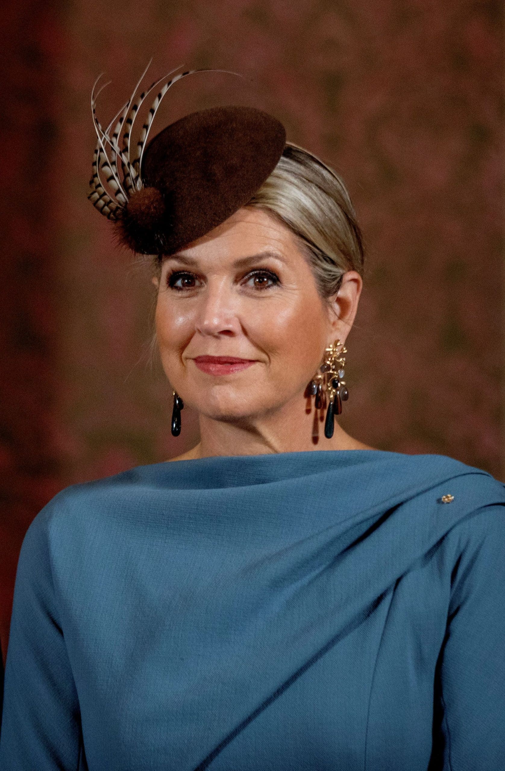 Máxima in het nieuw bij regeringslunch - Modekoningin Máxima