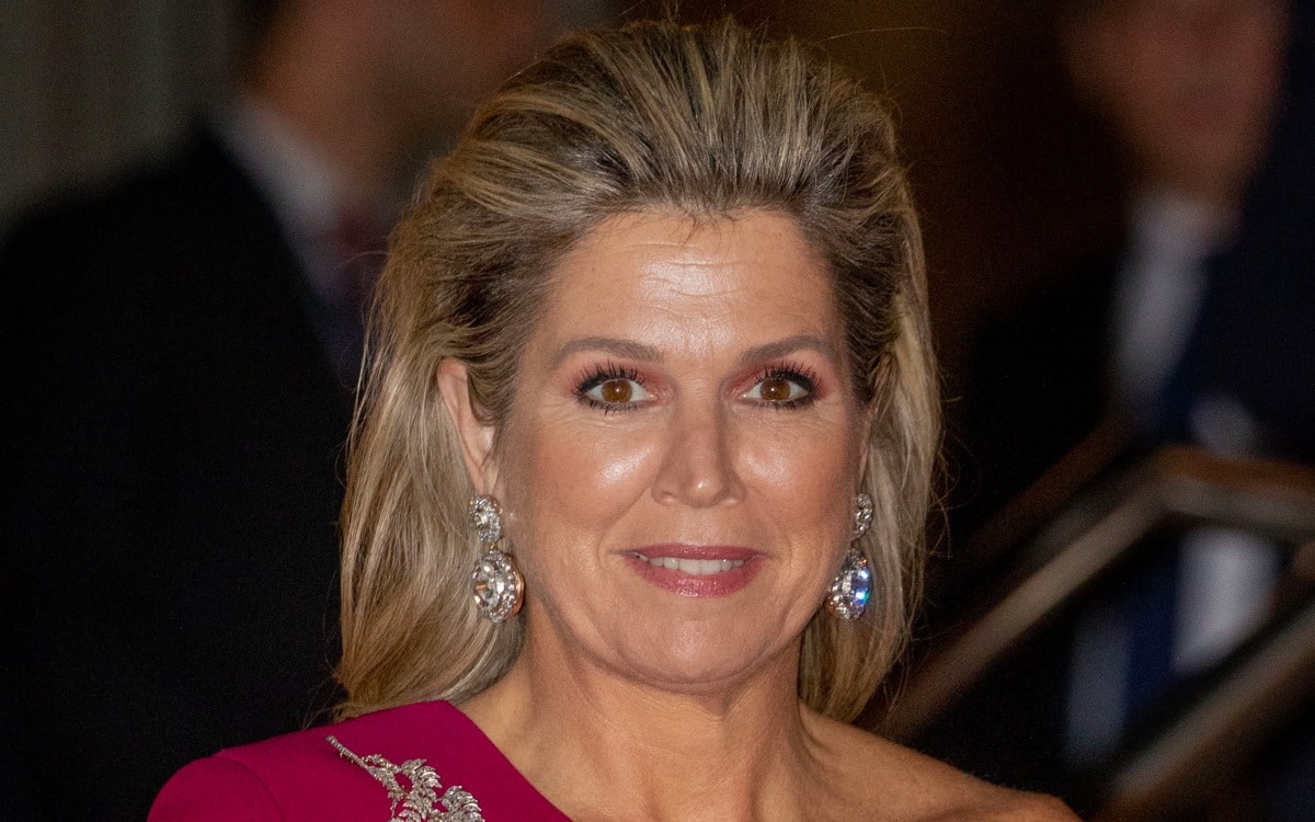 Laagje op laagje: Máxima's nieuwe kapsel is een kwestie van stapelen ...