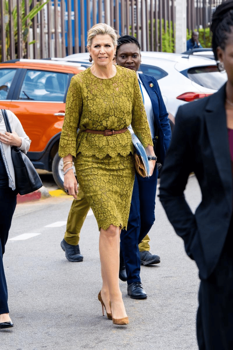 Máxima bewijst: mooi groen is niet lelijk - Modekoningin Máxima