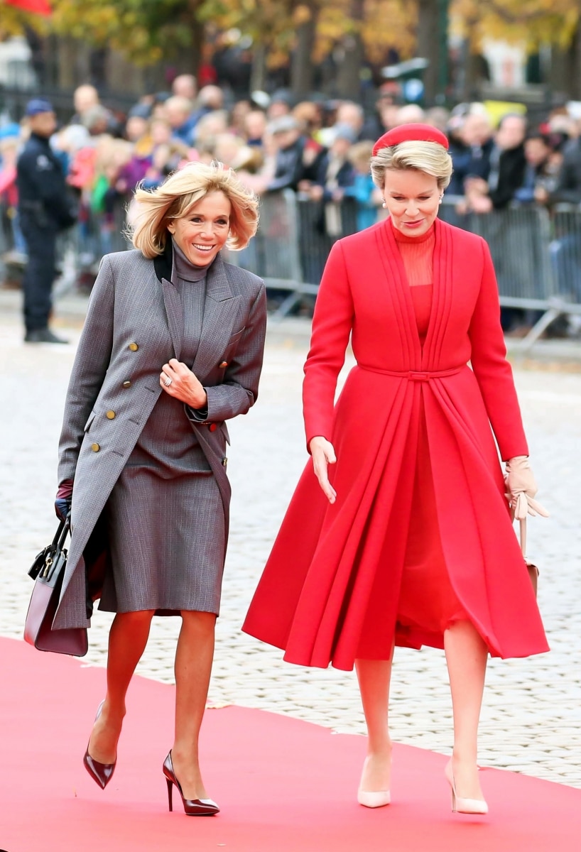 De mooiste looks van koningin Mathilde - Modekoningin Máxima