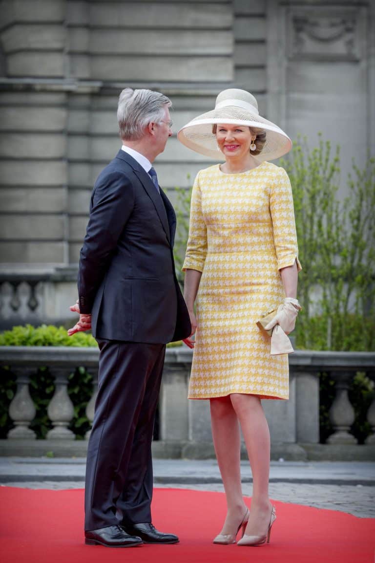 De mooiste looks van koningin Mathilde - Modekoningin Máxima
