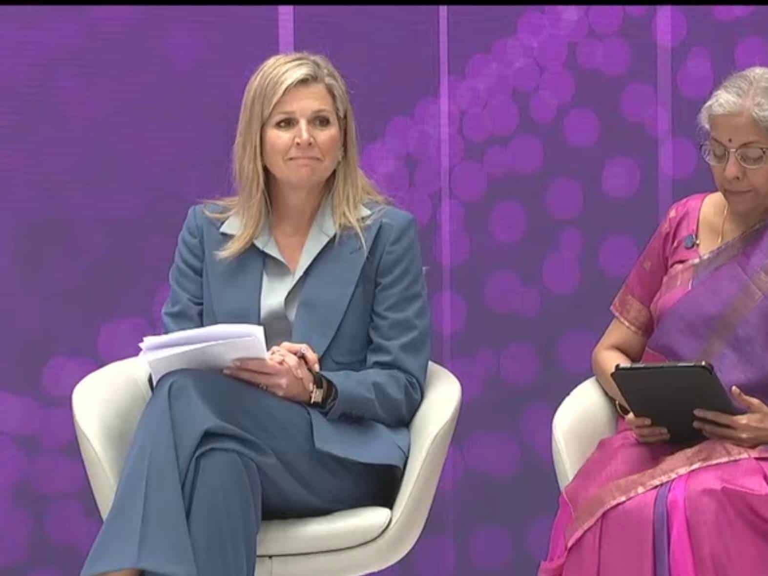 Máxima draagt nieuwe outfit in Washington - Modekoningin Máxima