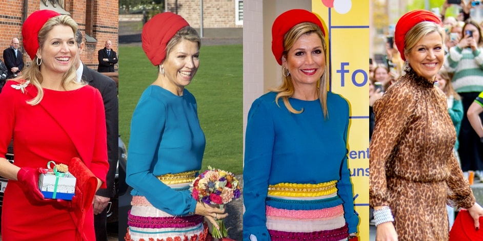 Mixen en matchen met Máxima: één hoed, vier looks - Modekoningin Máxima