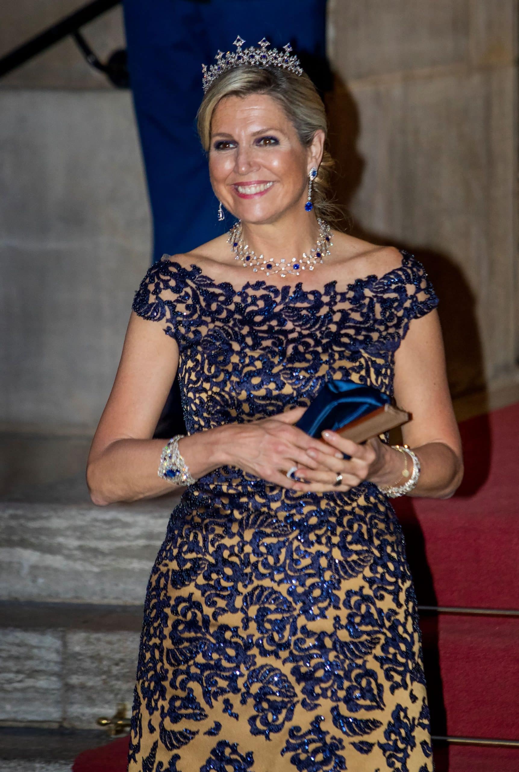 Máxima draagt gala-look uit 2016 tijdens diplomatendiner - Modekoningin Máxima