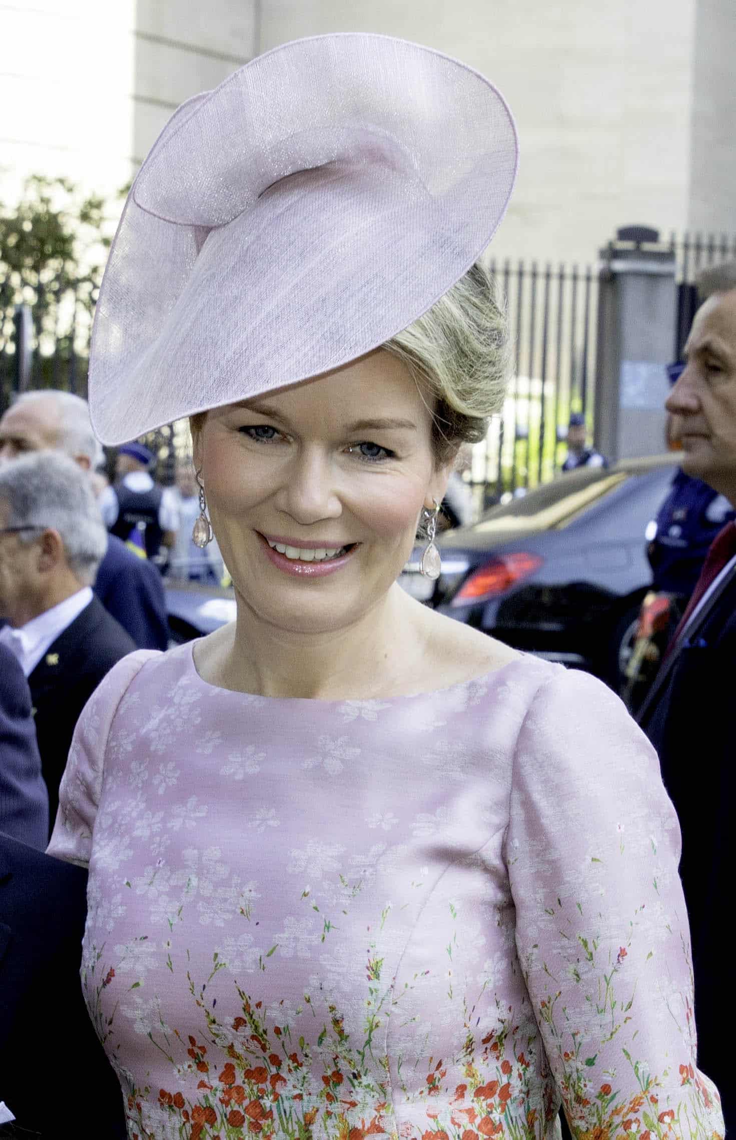 Op deze dag laat Mathilde de mooiste versie van zichzelf zien ...