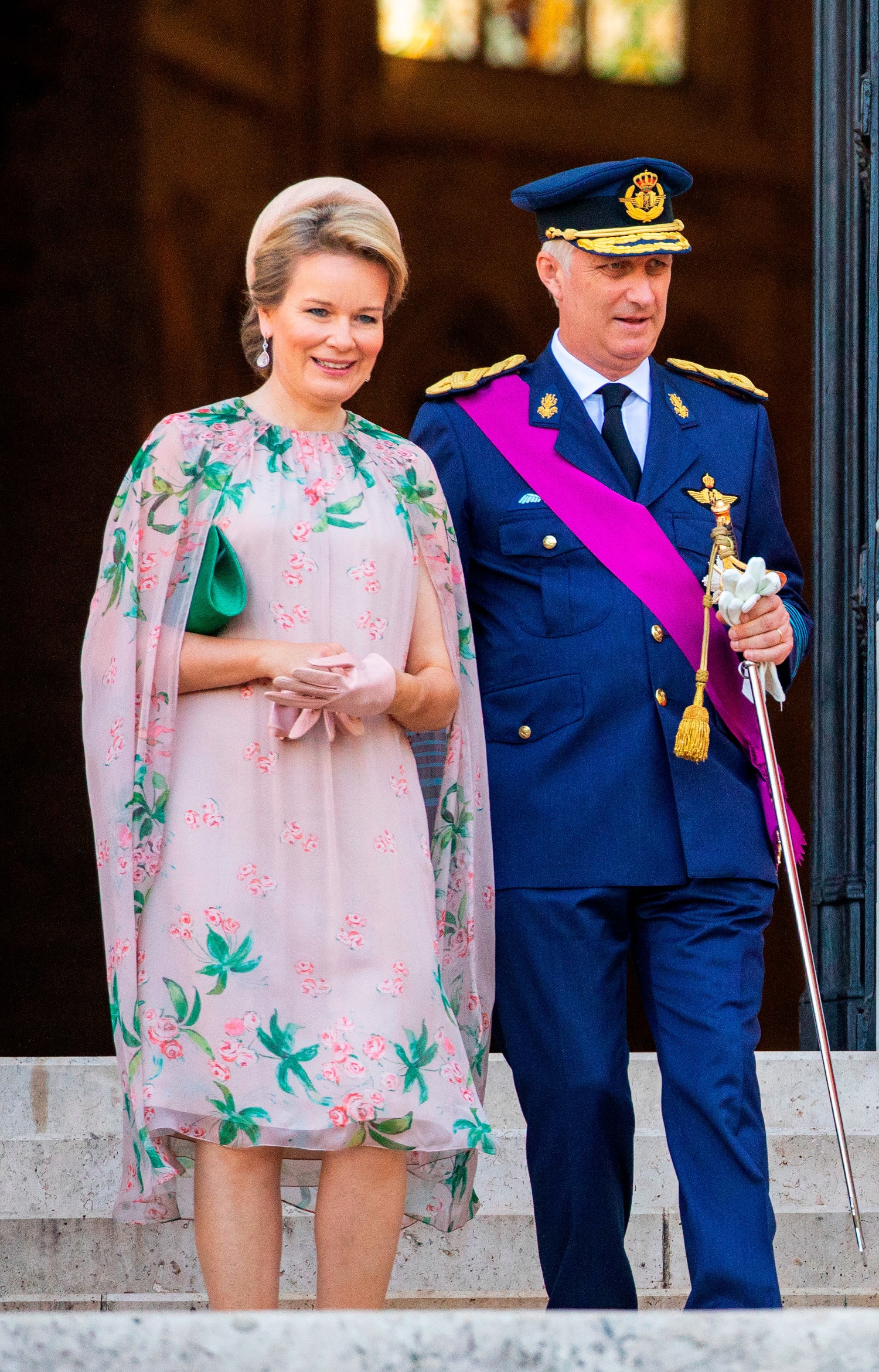 Op deze dag laat Mathilde de mooiste versie van zichzelf zien ...