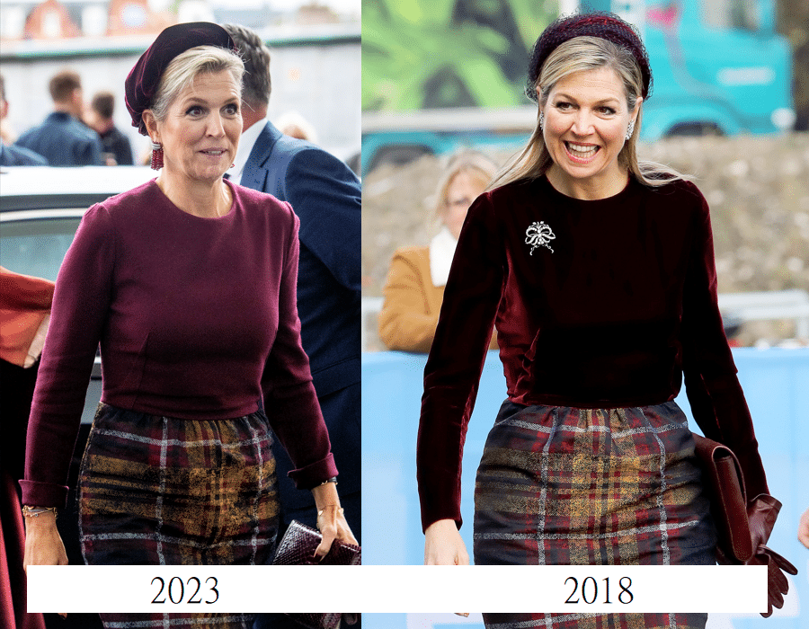 Wil je zien: Máxima laat jurk grondig vermaken voor Prix de Rome ...