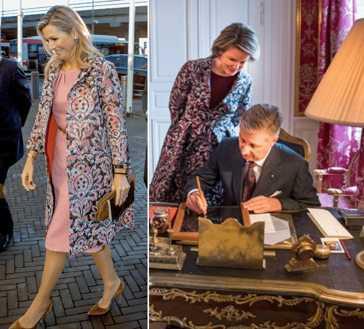 Dubbelzien: Máxima en Mathilde in dezelfde kleding (deel 4 ...