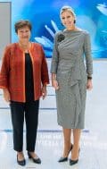 Máxima op chic tijdens werkdag in Washington - Modekoningin Máxima
