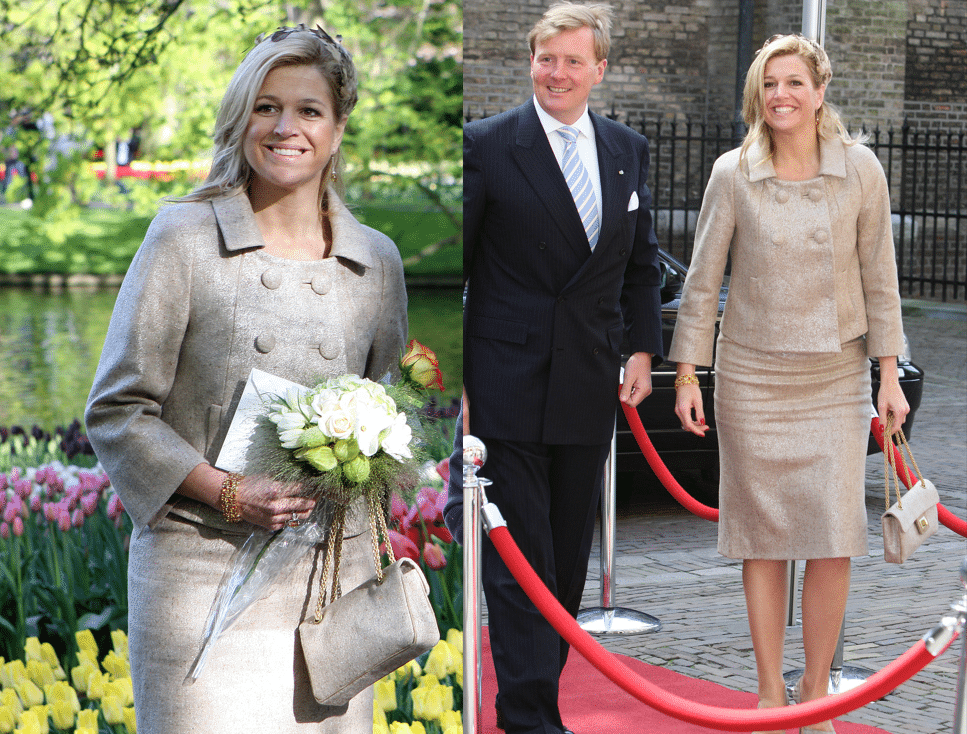 Zonde dat Máxima dit pakje maar één keer heeft laten shinen ...