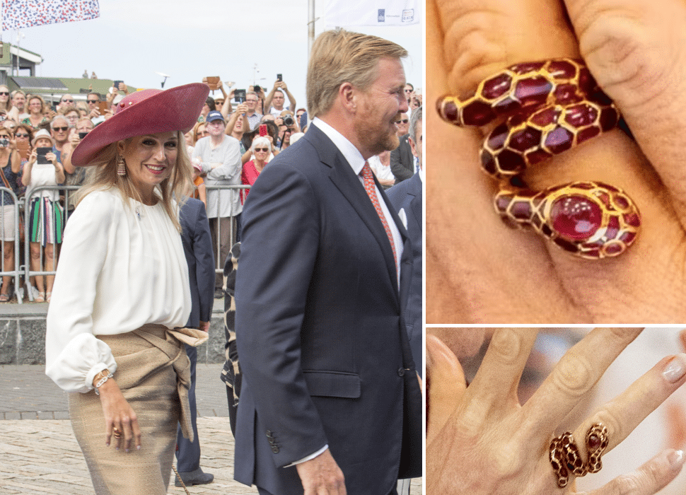 Ringbling deel 2: dit is het verhaal achter Máxima's slangenring - Modekoningin Máxima