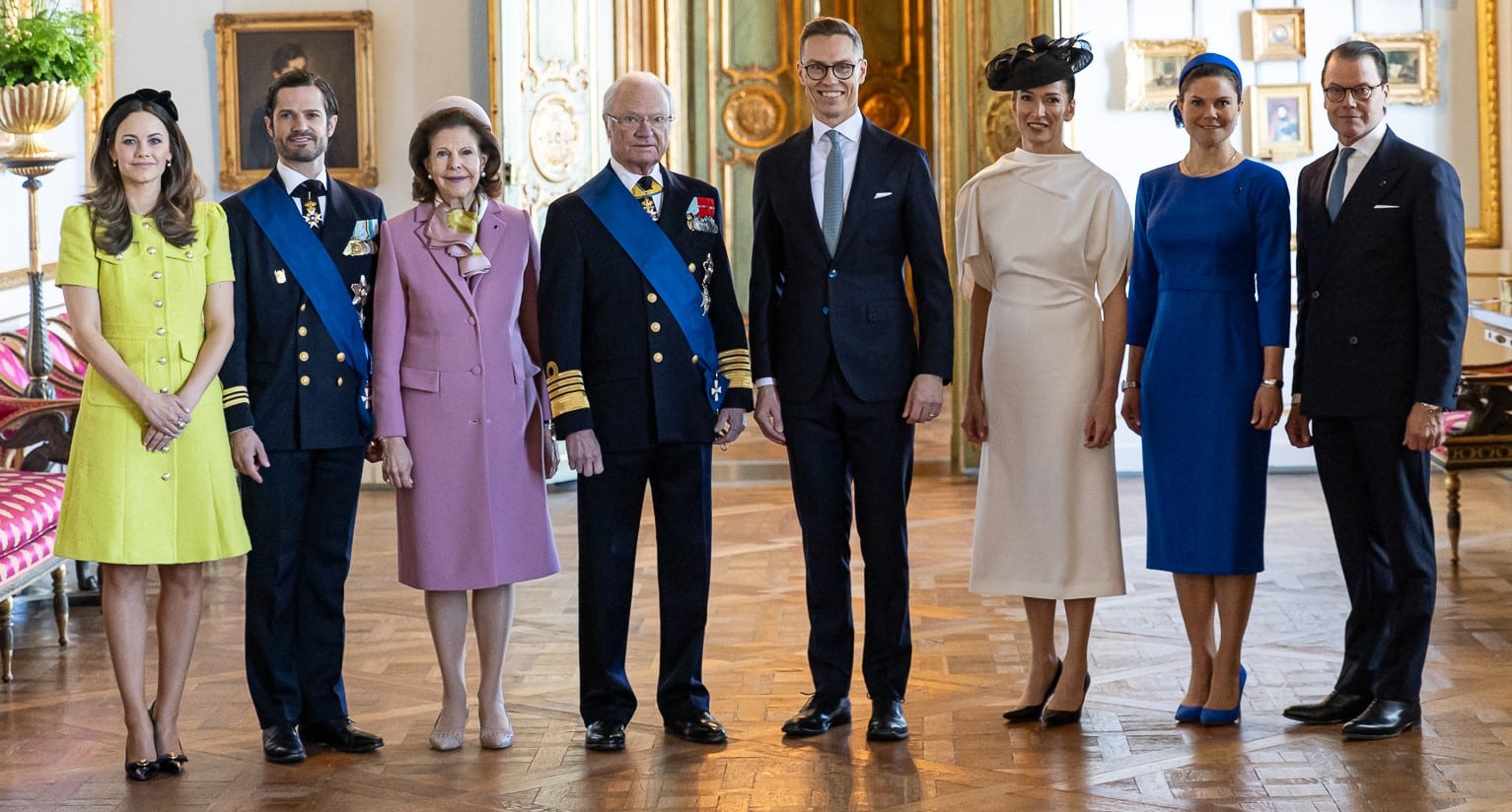 Zweedse Royals bij staatsbezoek Finland - Zweden - Modekoningin Máxima