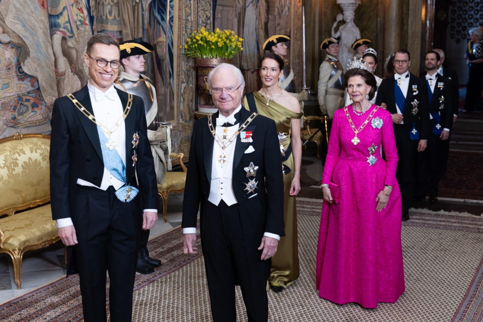 Zweedse Royals shinen tijdens staatsbanket - Modekoningin Máxima