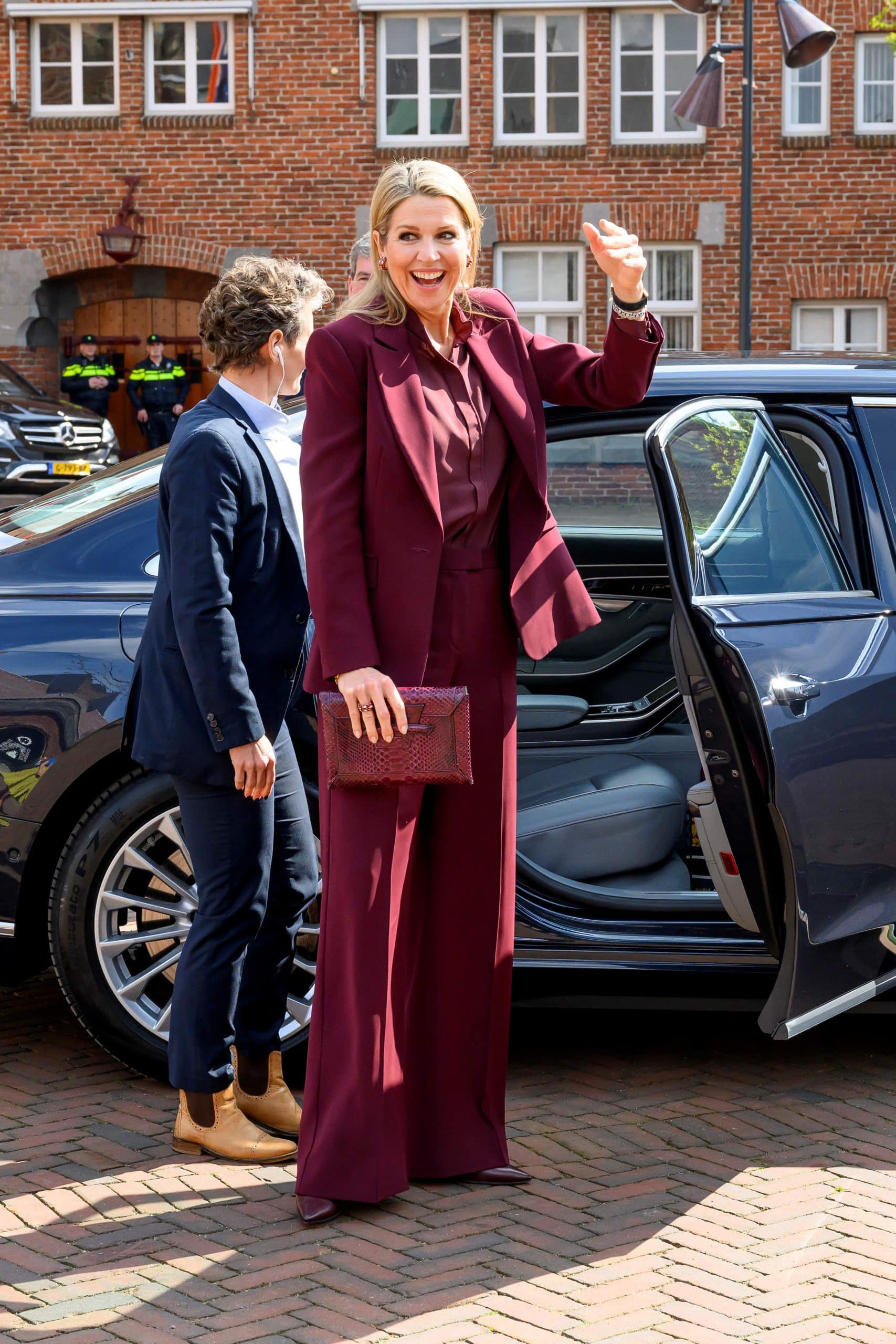 Broekpak van Claes Iversen - Modekoningin Máxima