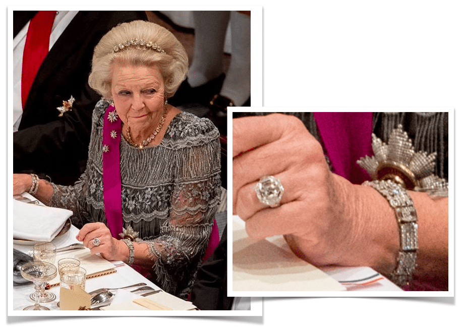 Deze 'nieuwe' ring droeg Máxima gisteren voor het eerst - Modekoningin ...