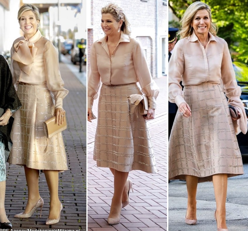 Máxima in het roze tijdens avondprogramma Georgia - Modekoningin Máxima