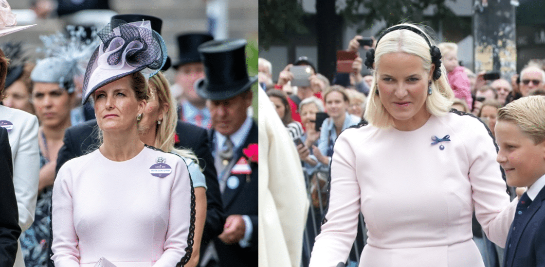 Een jurk, drie royals: deze jurk kan rekenen op koninklijke goedkeuring ...