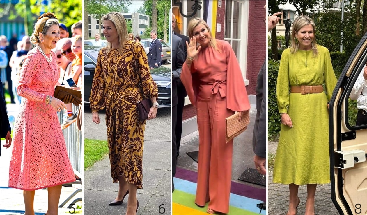 POLL 🗳️: Stem hier op Máxima's mooiste outfit van mei 2024 ...