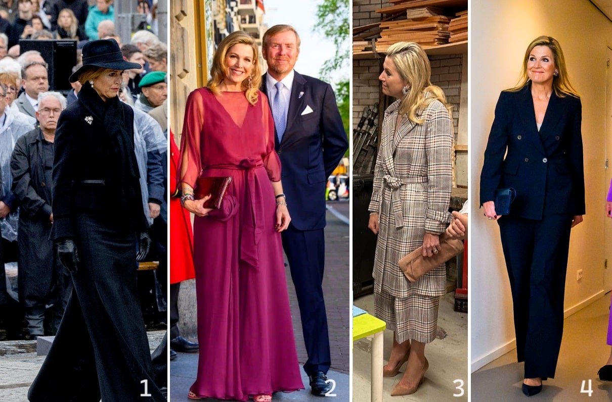 POLL 🗳️: Stem hier op Máxima's mooiste outfit van mei 2024 ...
