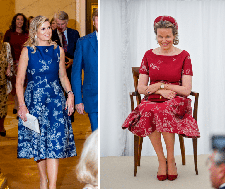 Máxima en Mathilde in dezelfde kleding - deel 7 - Modekoningin Máxima