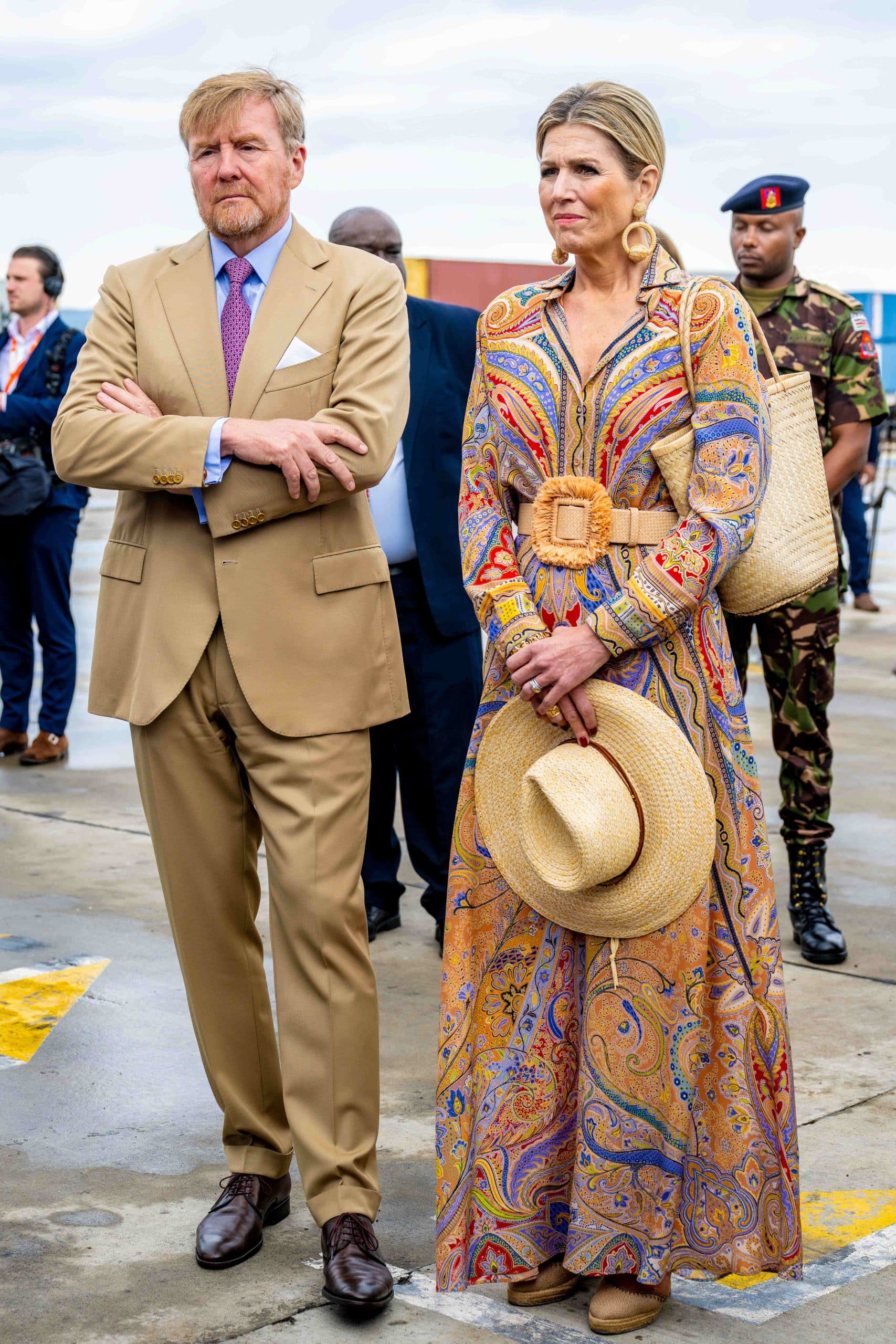 Máxima verrast met deze outfit in Kenia - Modekoningin Máxima