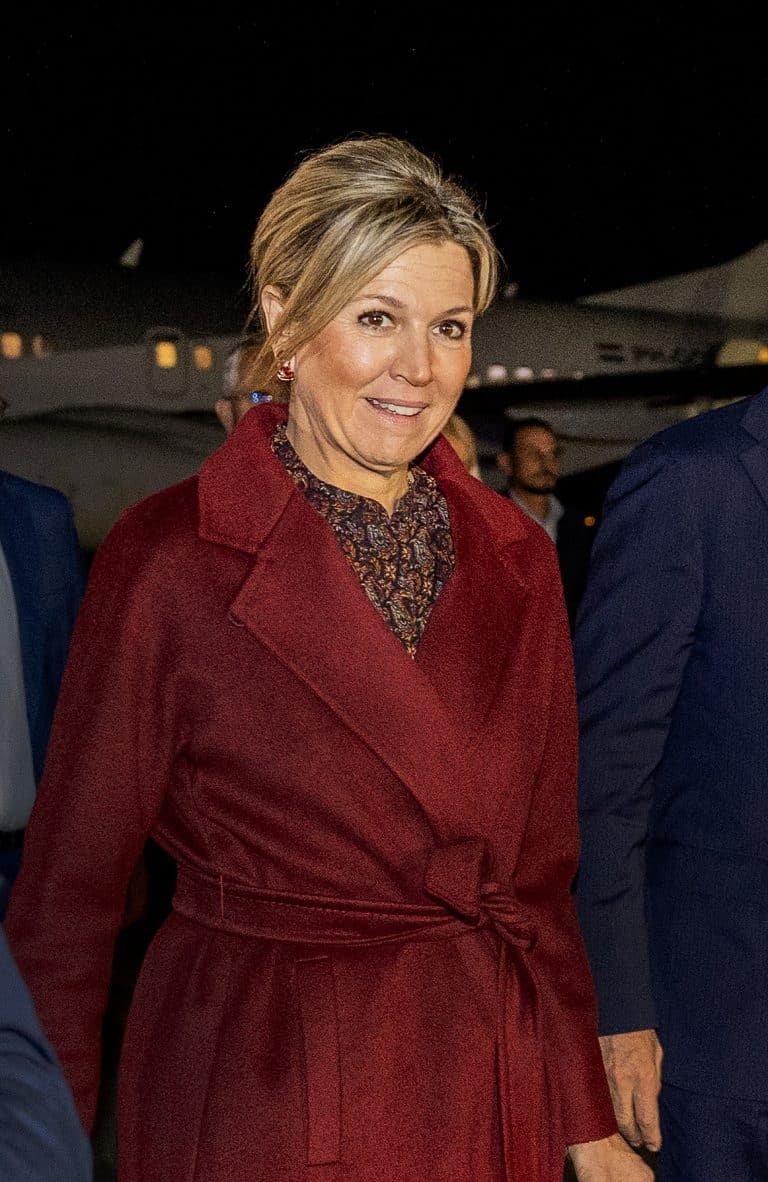 Máxima straalt tijdens start staatsbezoek Cyprus - Modekoningin Máxima