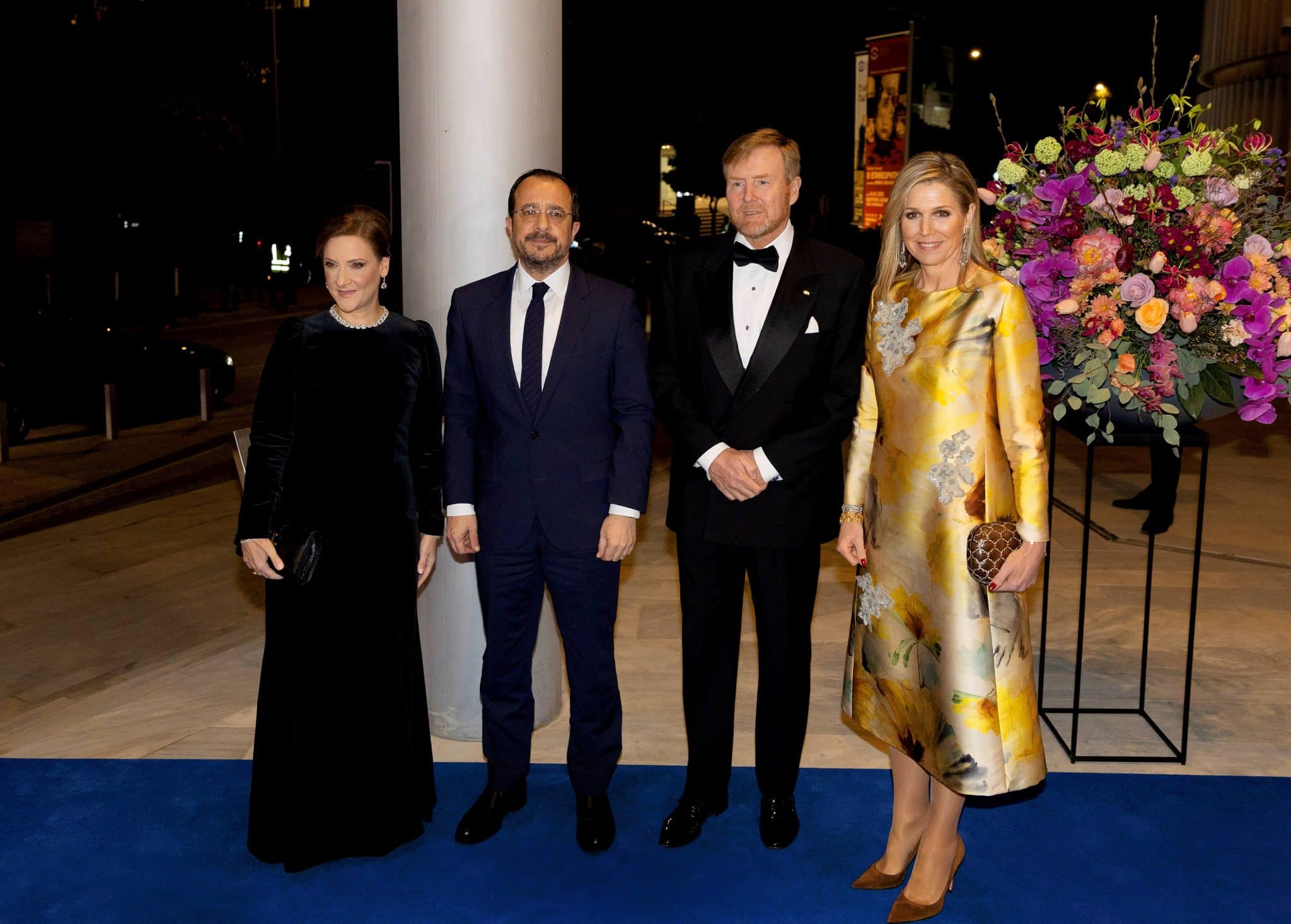 Máxima sluit staatsbezoek Cyprus af in gele jurk - Modekoningin Máxima
