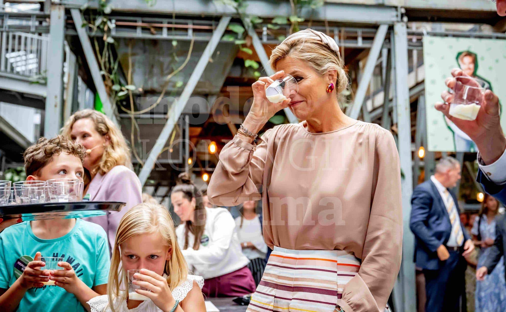 Máxima opent Verspillingsvrije Week - Modekoningin Máxima