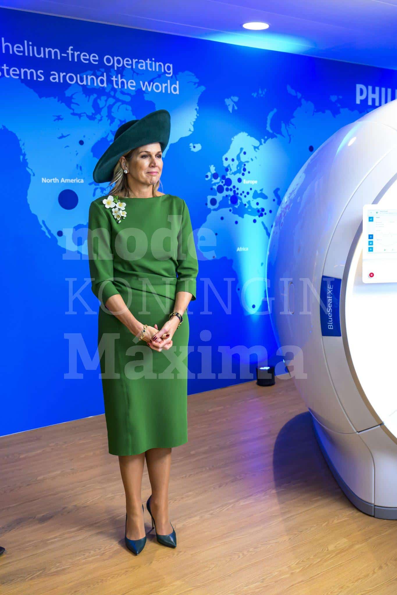 Máxima in het groen voor opening duurzaam hoofdkantoor Philips ...