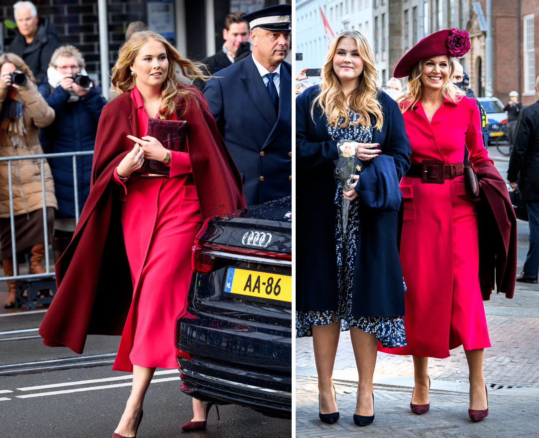 Amalia draagt betekenisvolle jurk van Máxima - Modekoningin Máxima