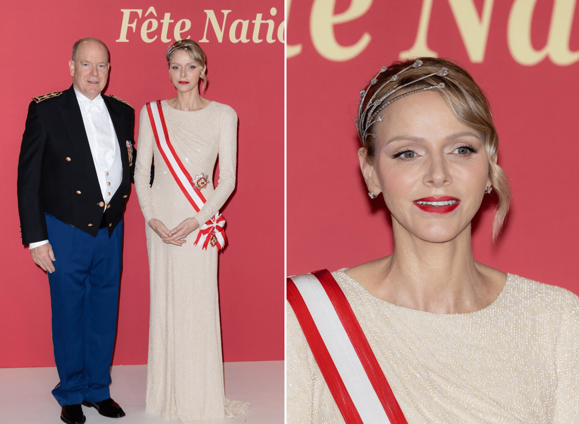 Eindelijk draagt Charlene weer een tiara - Modekoningin Máxima